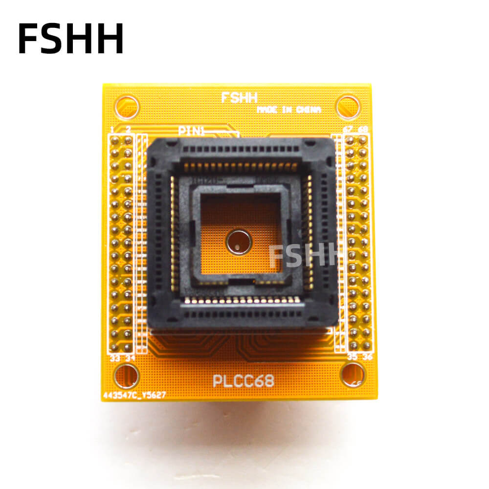 SDP-7064-68 Programmer Adapter 1.27mm PLCC68 To DIP48 Test Socket ...