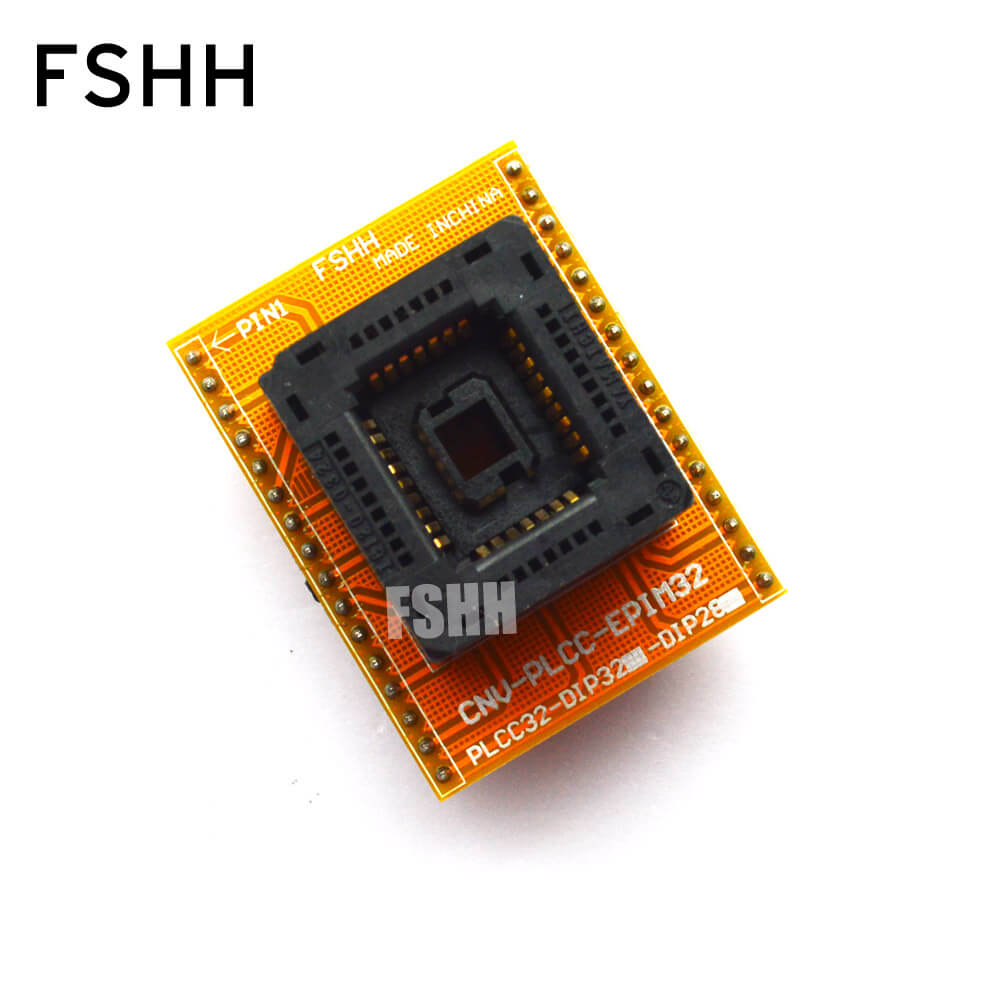 PLCC32 Programmer Socket PLCC32 To DIP32 PLCC32 To DIP28 Adapter CNV ...