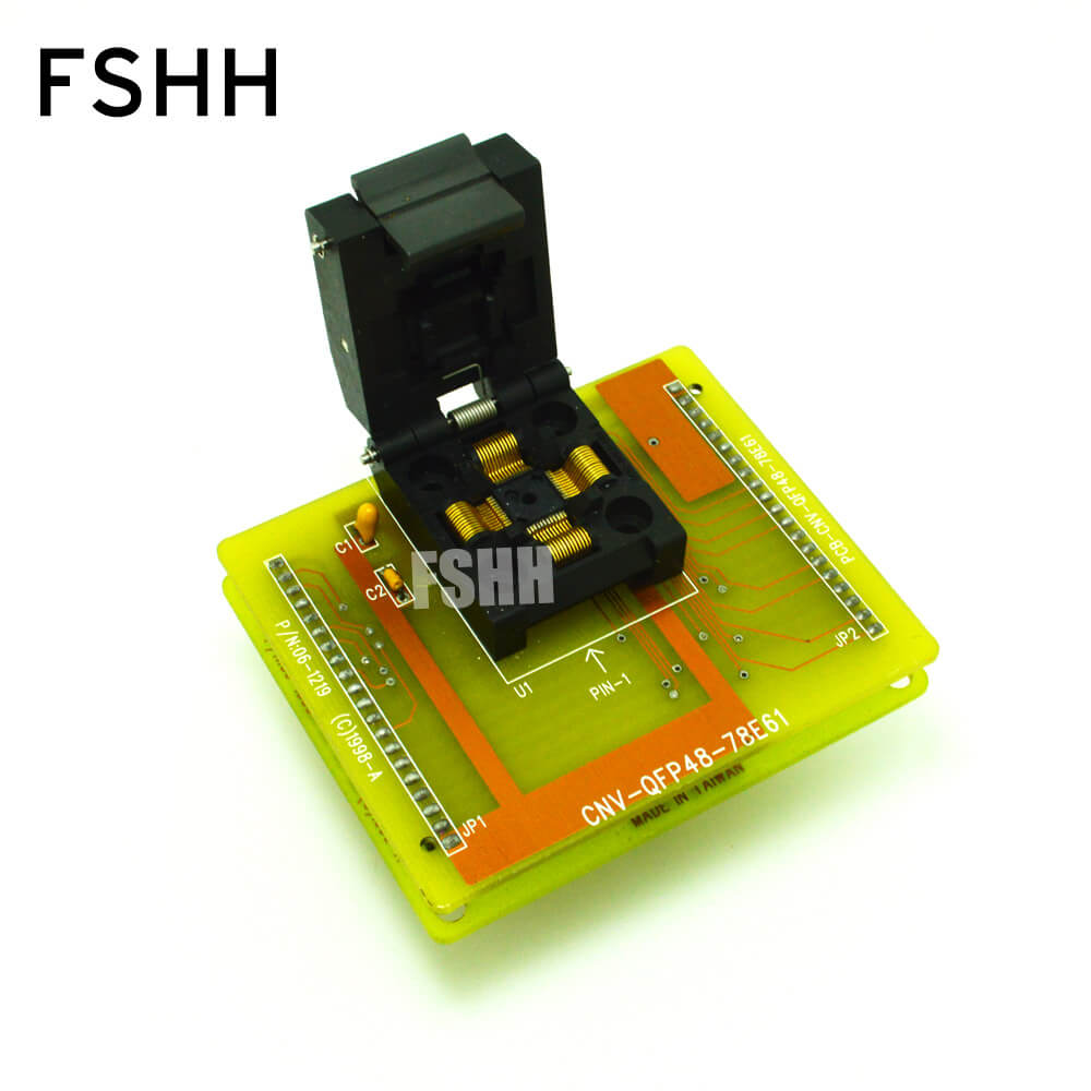 CNV-QFP48-78E61 Programmer Adapter For ALL-11 Programmer Adapter QFP48 ...