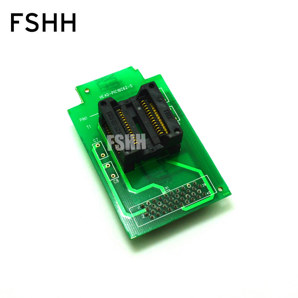HEAD-PIC16C62-S Programmer Adapter For HI-LO GANG-08 Programmer Adapter ...