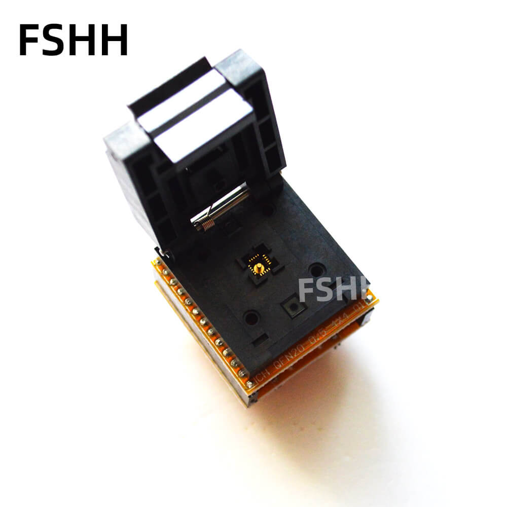 QFN20 To DIP20 Programmer Adapter DFN20 MLF20 WSON20 QFN20 Test Socket ...