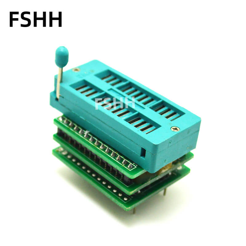 2.54mm DIP28 Programmer Adapter DIP-28 Test Socket - FSHH Store