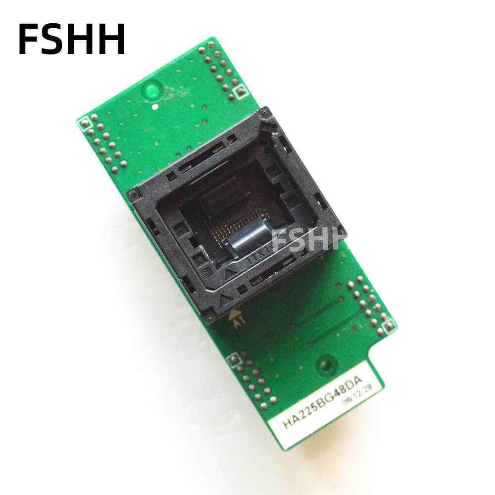 HA225BG48DA Programmer Adapter BGA48 To DIP48 Socket CBG176-101A 11x14 ...