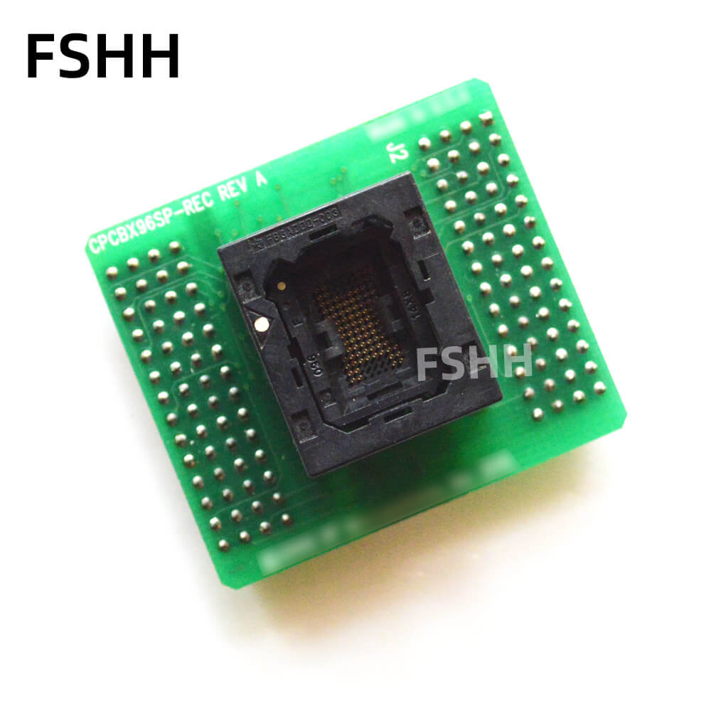 CPCBX96SP-REC Adapter FBGA000-003 FBGA096-003F Test Socket 14X8mm BGA96 ...