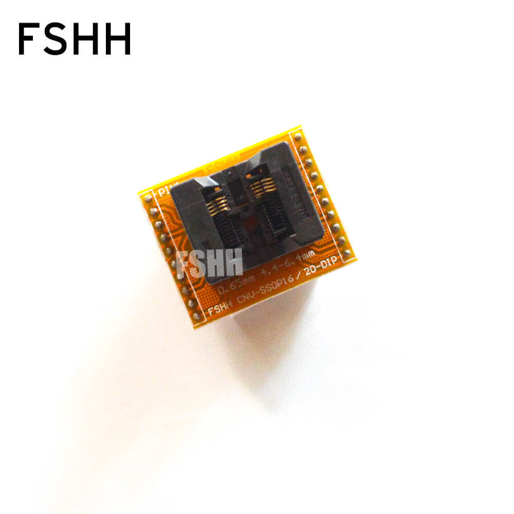 SSOP8 Programmer Adapter SSOP8 To DIP8 Test Socket OTS-8(28)-0.65-01 ...