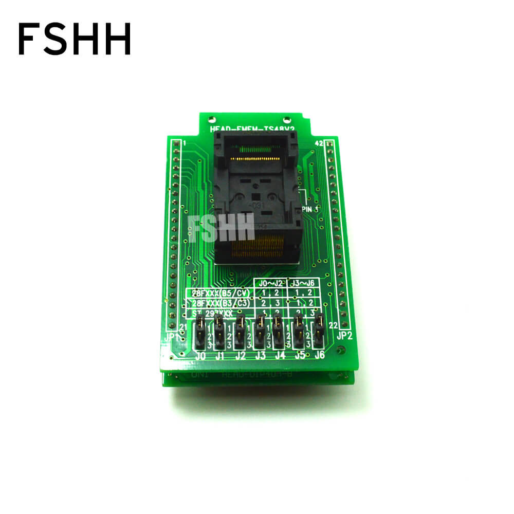 HEAD-FMEM-TS48V2 Programmer Adapter For HI-LO GANG-08 Programmer ...