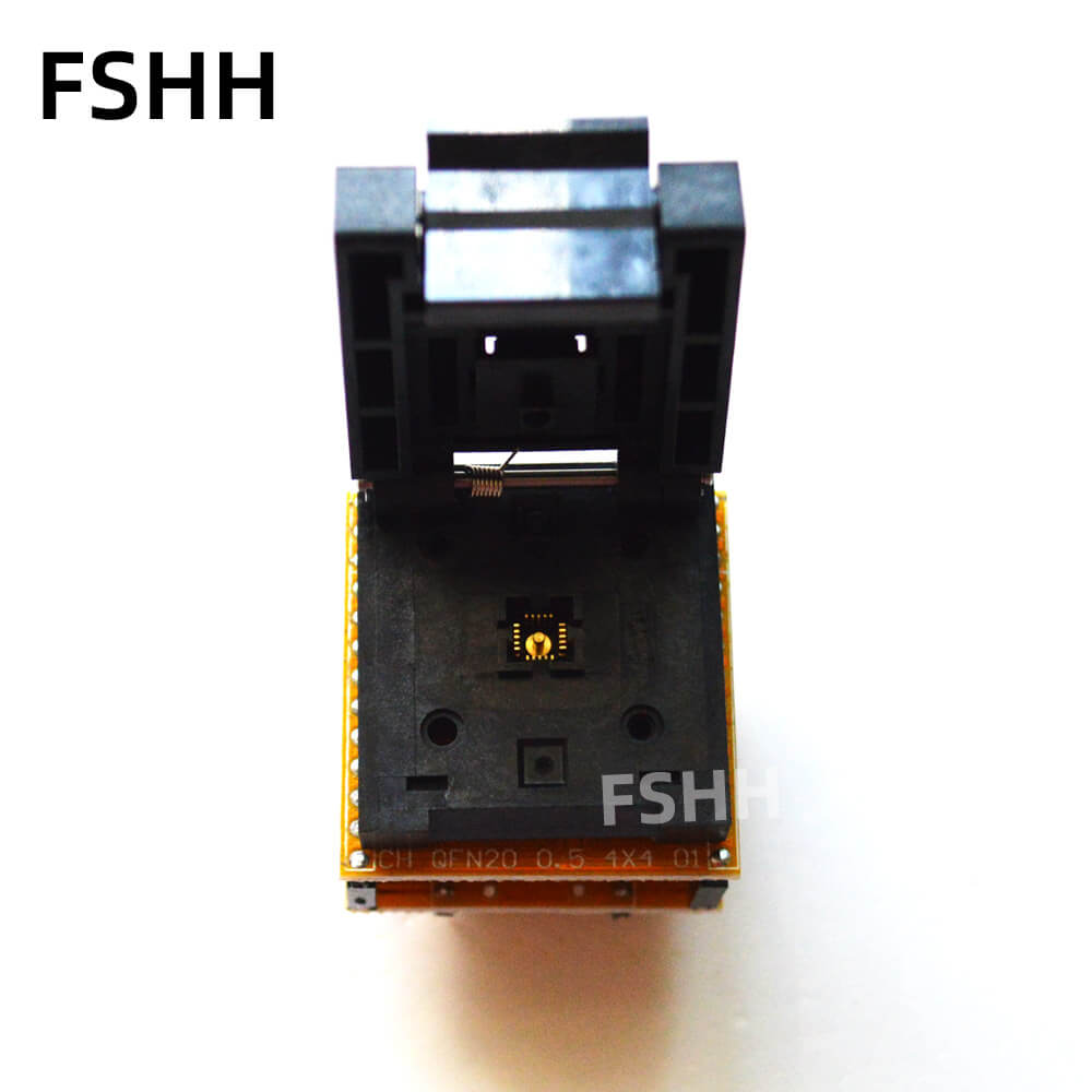 QFN20 To DIP20 Programmer Adapter DFN20 MLF20 WSON20 QFN20 Test Socket ...