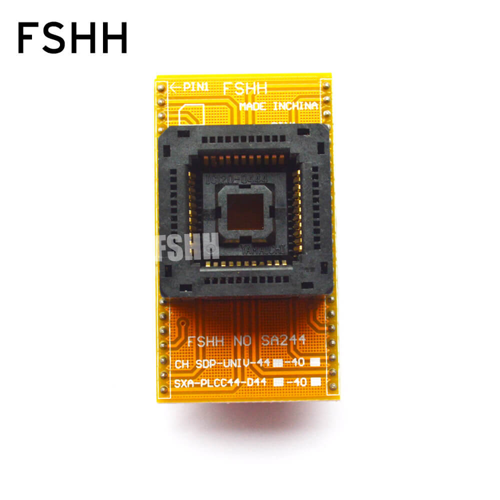 SA244 SDP-UNIV-44 Programmer Adapter PLCC44 Test Socket IC120-0444-306 ...