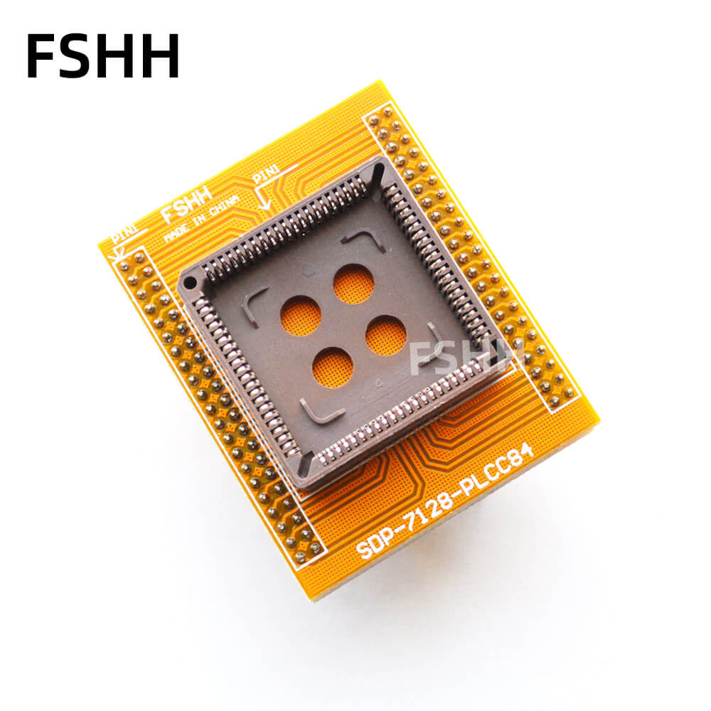 SDP-7128-84 Programmer Adapter 1.27mm PLCC84 To DIP Test Socket ...