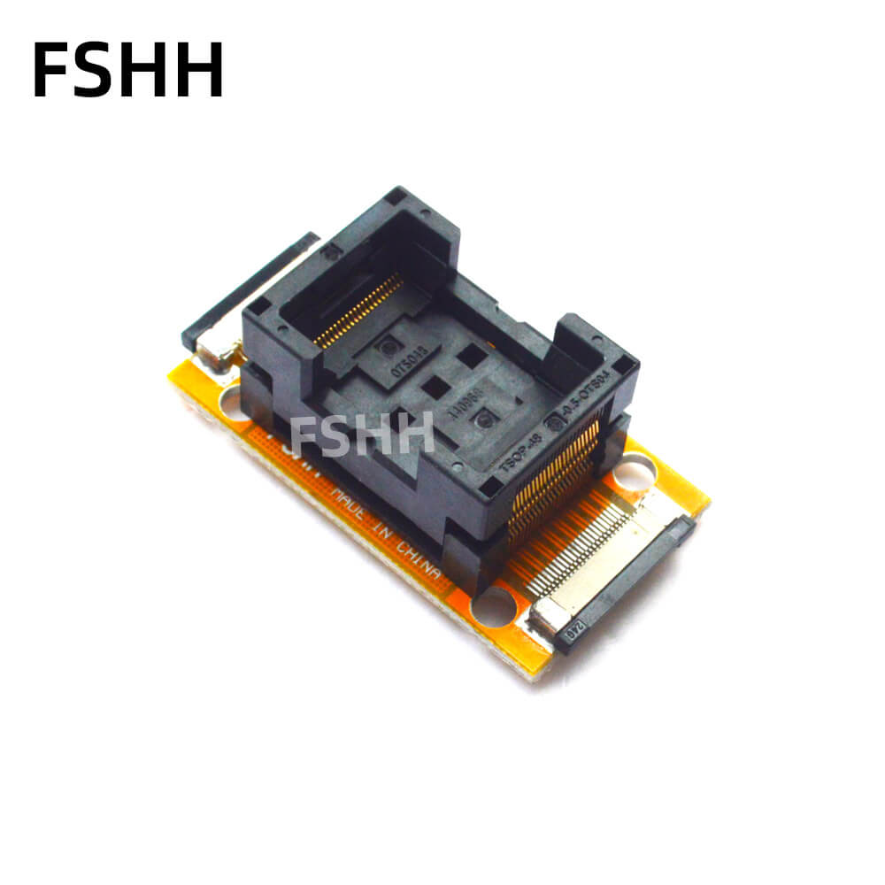 TSOP48 To TSOP48 Test Socket SMD-SMD On Line Test Socket Nand Flash ...