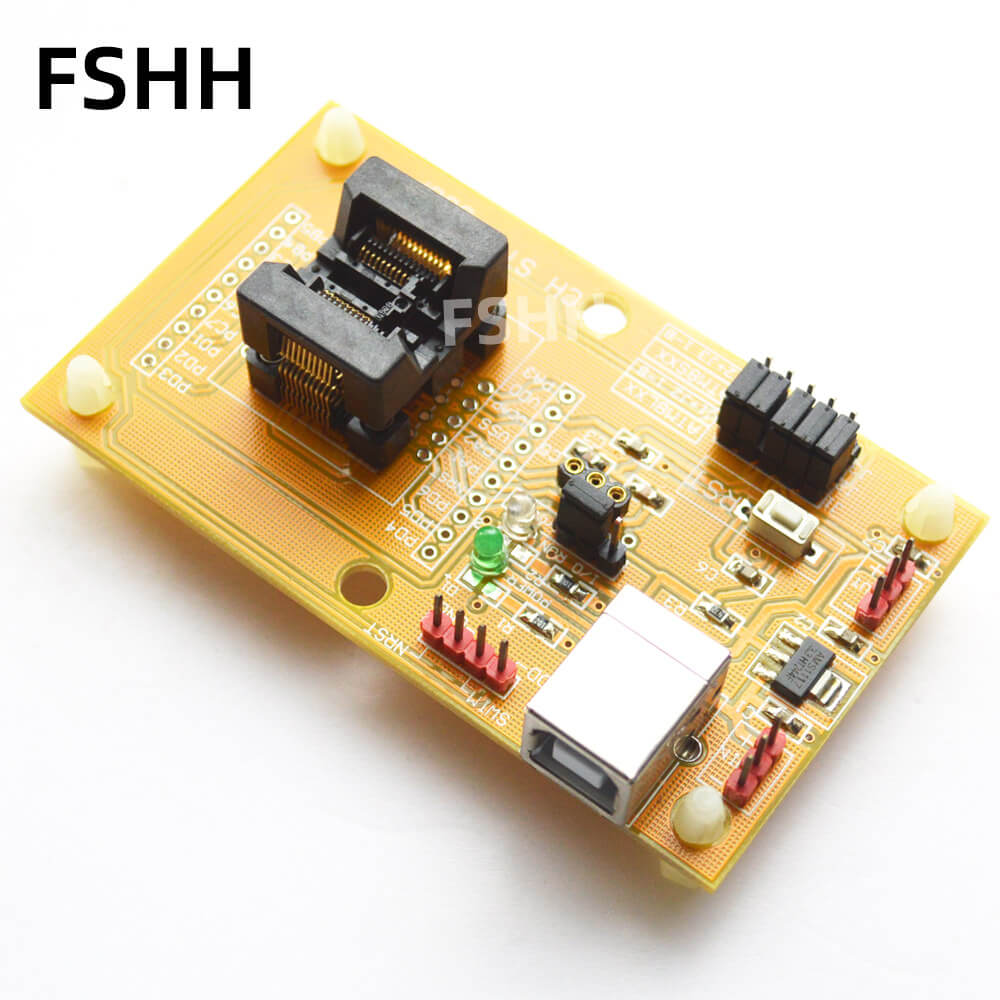 STM8-SSOP20 Core Board STM8A STM8S STM8L Download Seat Test Socket ...