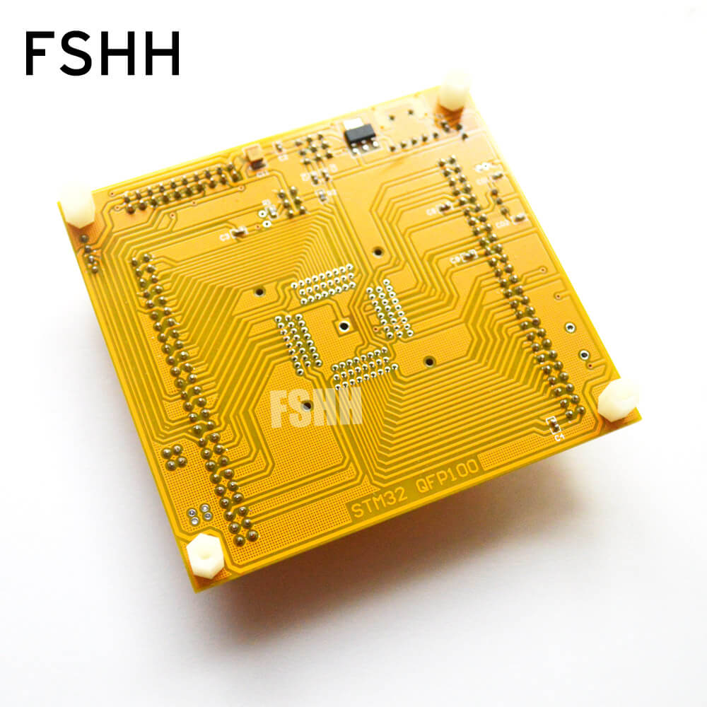STM32 QFP100 Test Socket STM32 TQFP100 Programmer Adapter JTAG STM32 ...