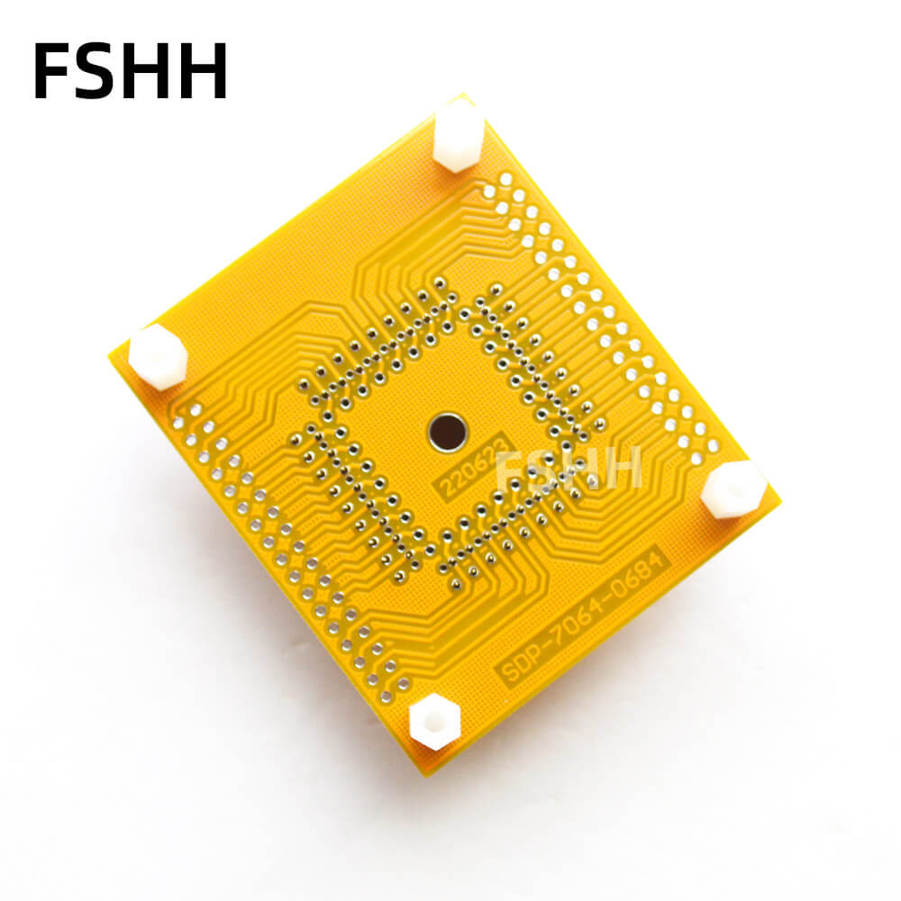 PLCC68 Test Socket PLCC68 1.27mm To SIP 2.54mm Socket Programmer ...