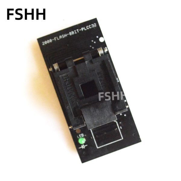 2000-FLASH-8BIT-PLCC32 Programmer Adapter PLCC32 IC Test Socket For LP ...