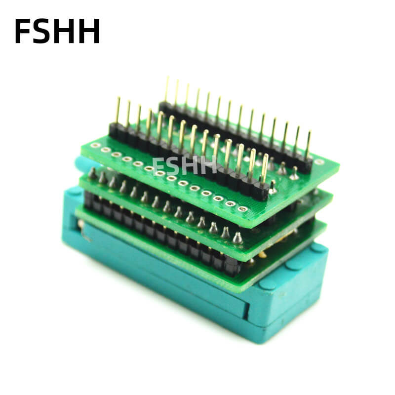 2.54mm DIP28 Programmer Adapter DIP-28 Test Socket - FSHH Store