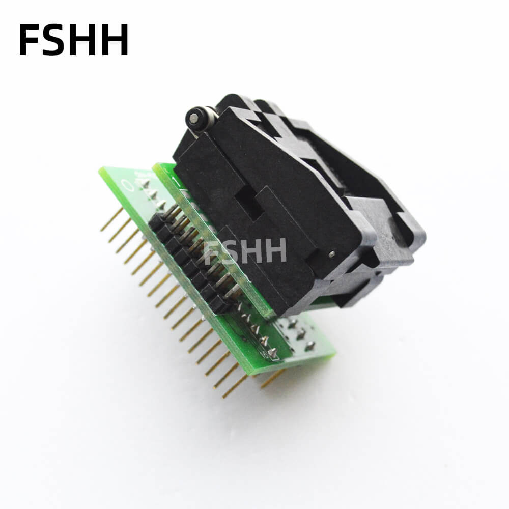 CNV-PLCC-EP1M32 Programmer Adapter Clamshell PLCC32 To DIP32 Test ...