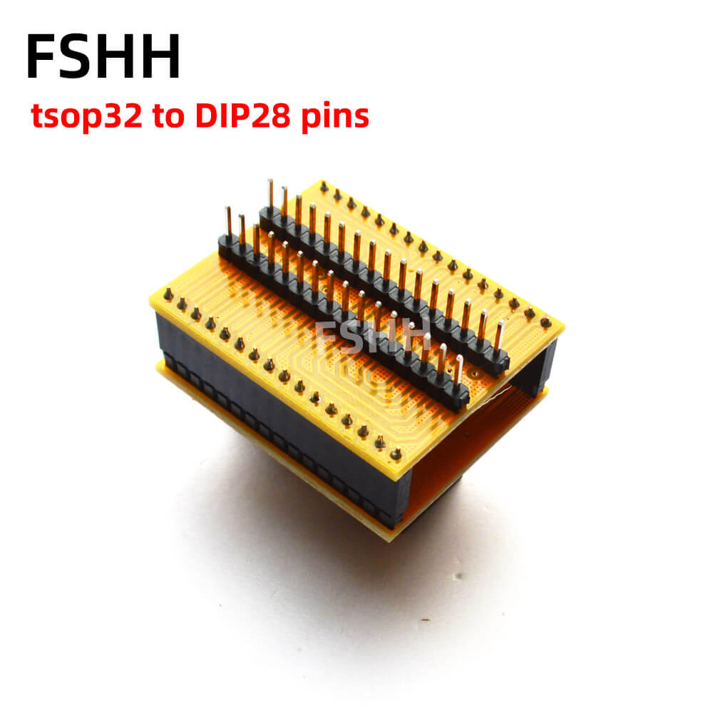 TSOP32 To DIP28 Adapter CNV-TSOP-EPIM32(S) SA620-B-4807s01 IC Test ...