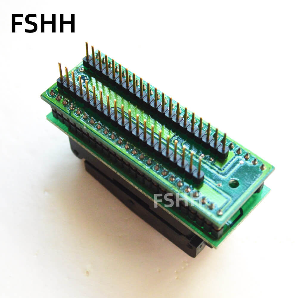 Clamshell IS0004-T48 Programmer Adapter IC51-0482-2018 TSOP48 To DIP40 ...