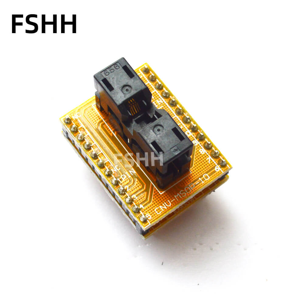 CNV-MSOP-10 Adapter MSOP10 To DIP10 Programmer Adapter 656-0102211 Ic ...