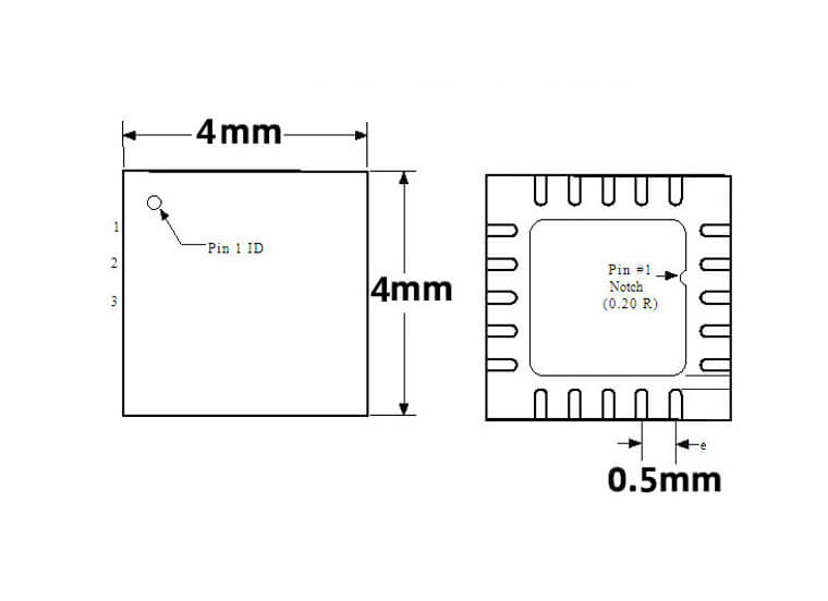 QFN20 To DIP20 Programmer Adapter DFN20 MLF20 WSON20 QFN20 Test Socket ...