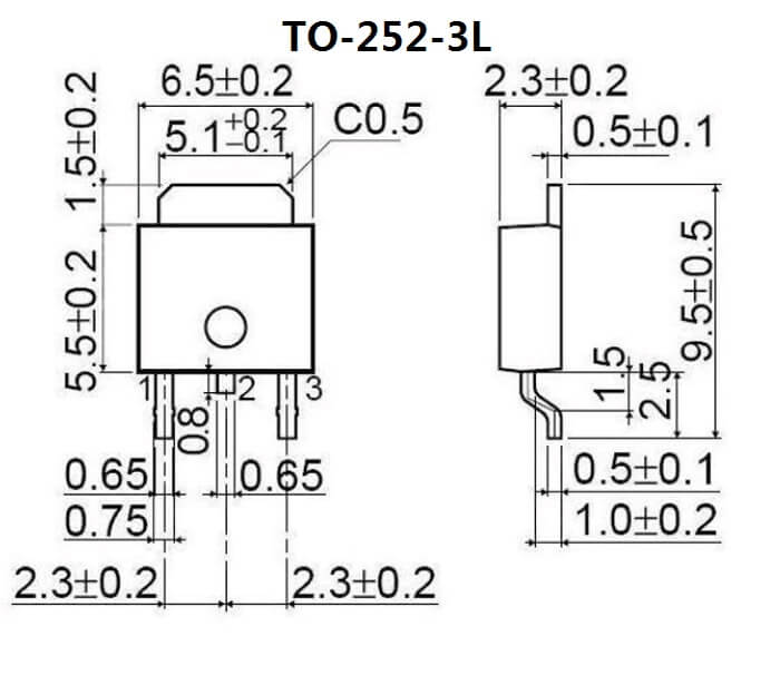 TO-252 Burn-in Socket TO-252-3 TO-252-3L TO-252-5L Aging test seat ...