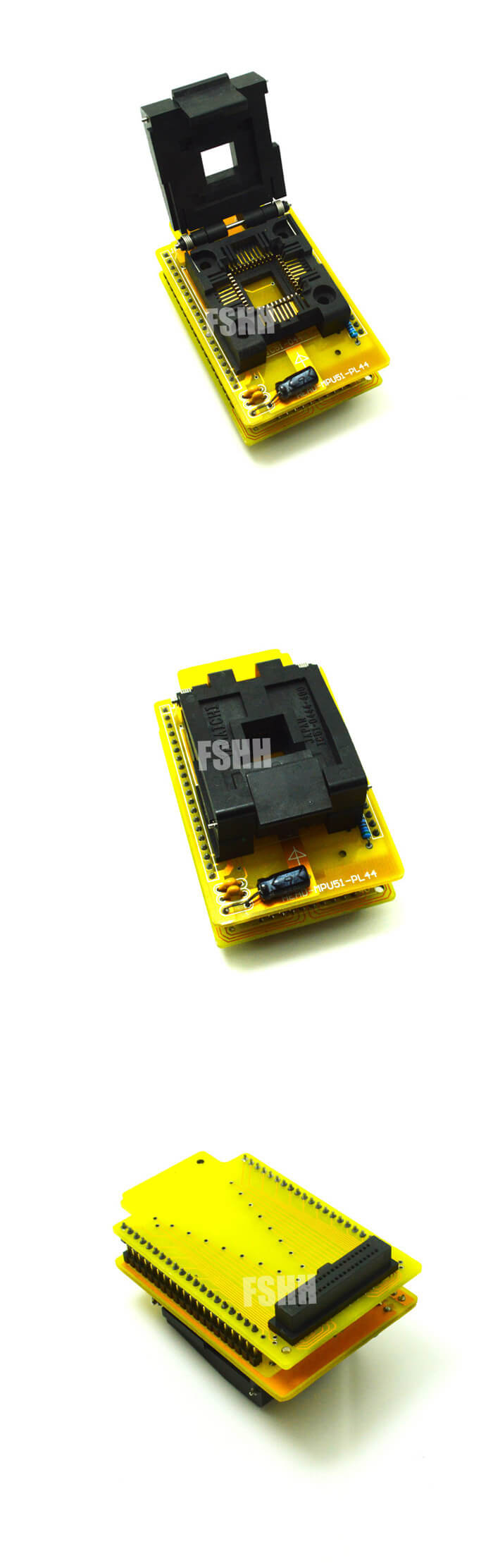 HEAD-MPU51-PL44 Adapter For GANG-08 Programmer Adapter PLCC44 IC SOCKET ...