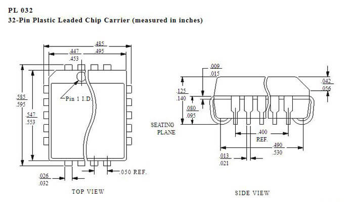 SU-FWH-PLCC32N Programmer Adapter Plcc32 To DIP32 Test Socket For LP ...