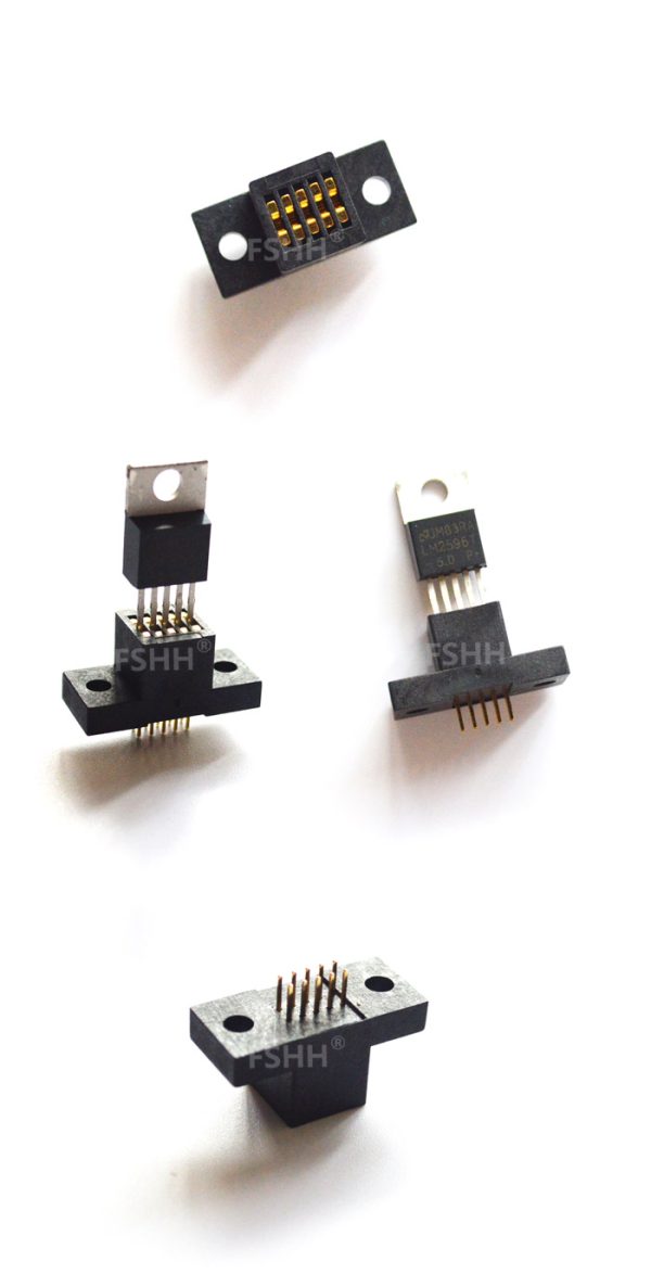 TO220-5 TO-92 Test Socket Transistor TO92 Aging Test Seat TO220-5pin ...