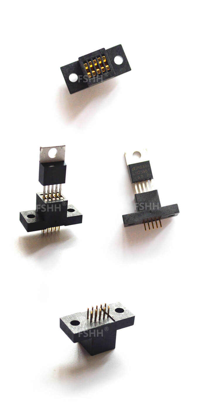 TO220-5 TO-92 Test Socket Transistor TO92 Aging Test Seat TO220-5pin ...