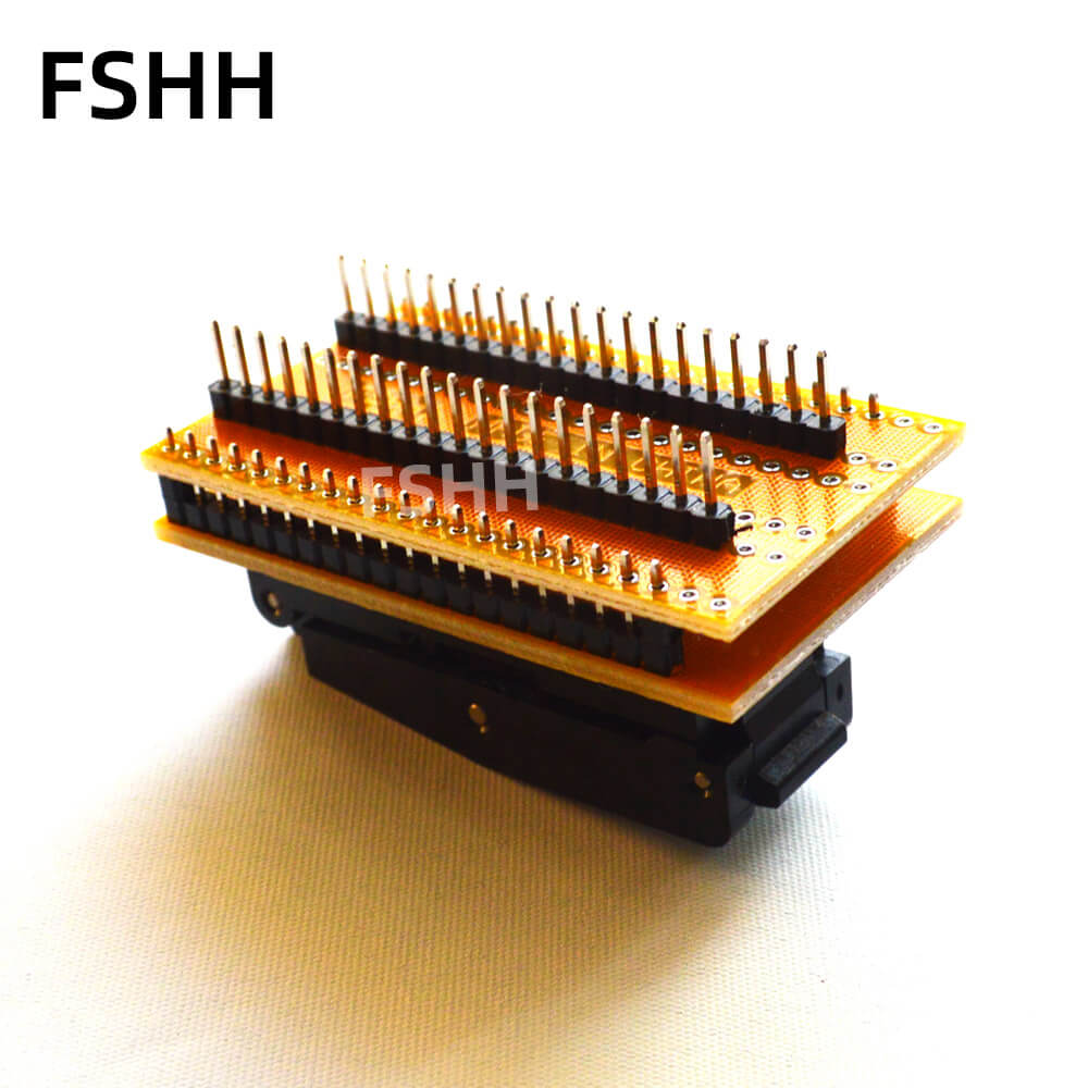 Clamshell TSOP40 To DIP40 Programmer Adapter TSOP40 Test Socket Pitch=0 ...