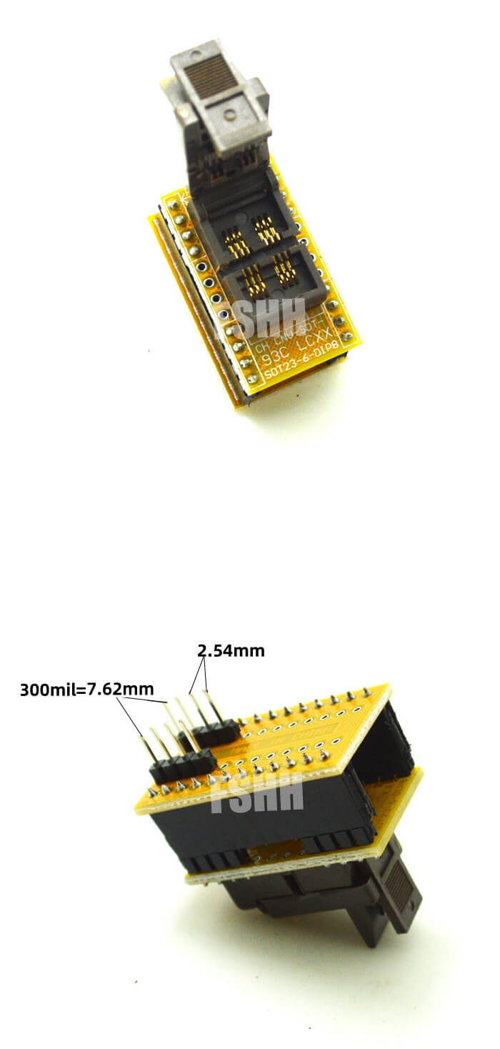 SC-74 SC74 SOT23-6 SOT23-5-DIP Programmer Adapter SOT23 Test Socket Two ...