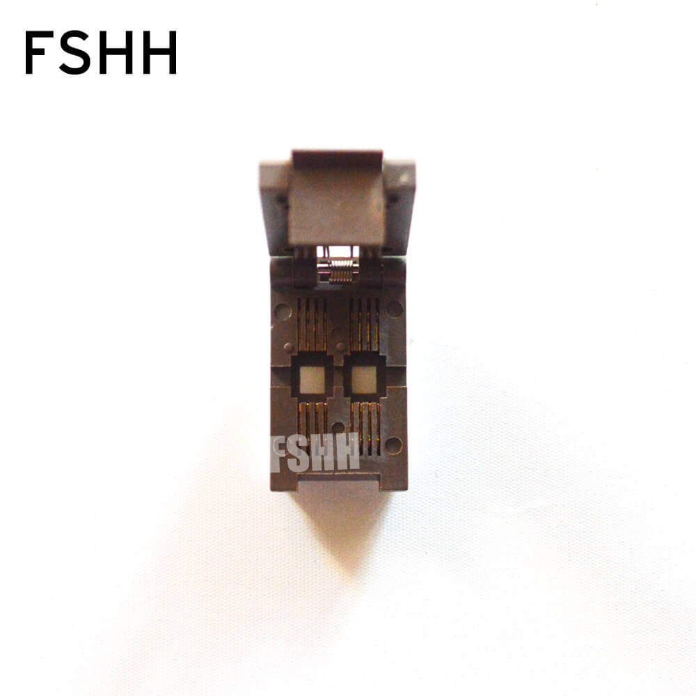 FP-1.27-8-2 IC Test Socket/FP-1.27-8 FP8 SOP8 SOIC8 SO8 Burn-in Socket ...