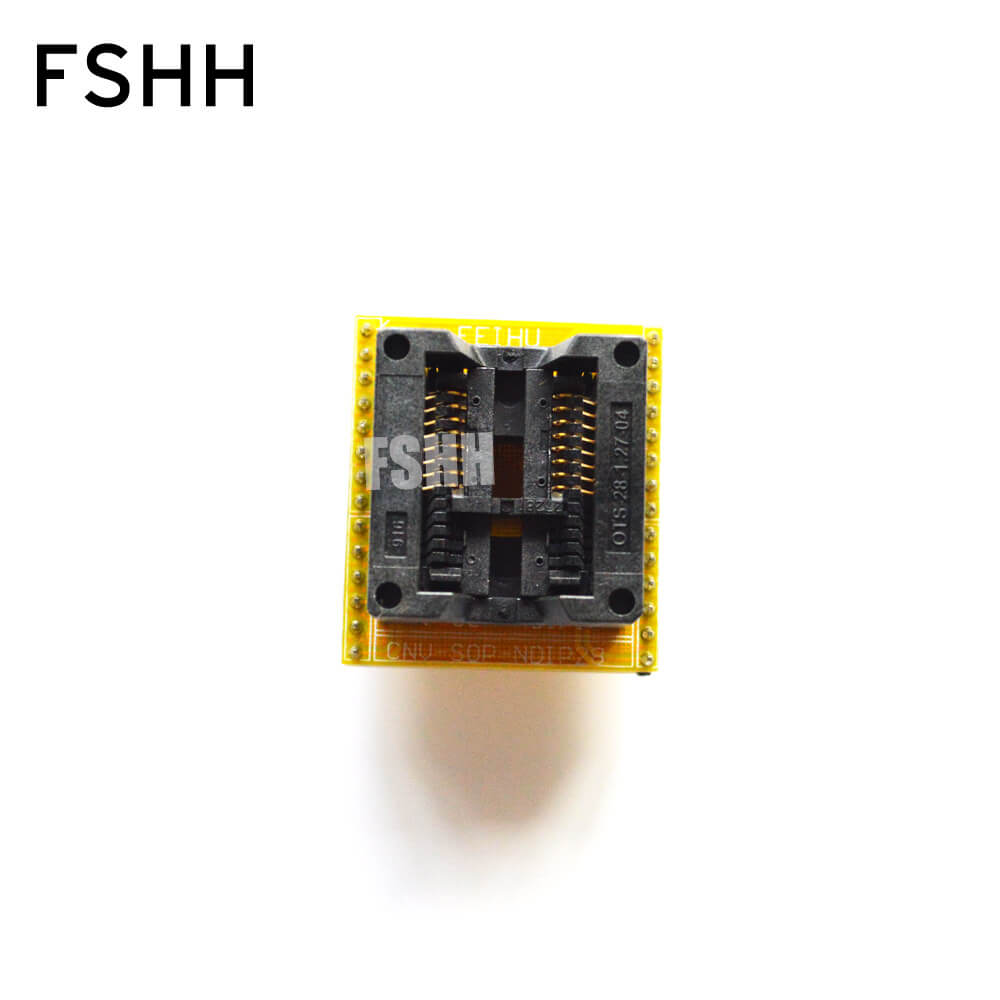 300mil SOP16 Test Socket CNV-SOP16-DIP Programmer Adapter SOIC16 OTS-28 ...