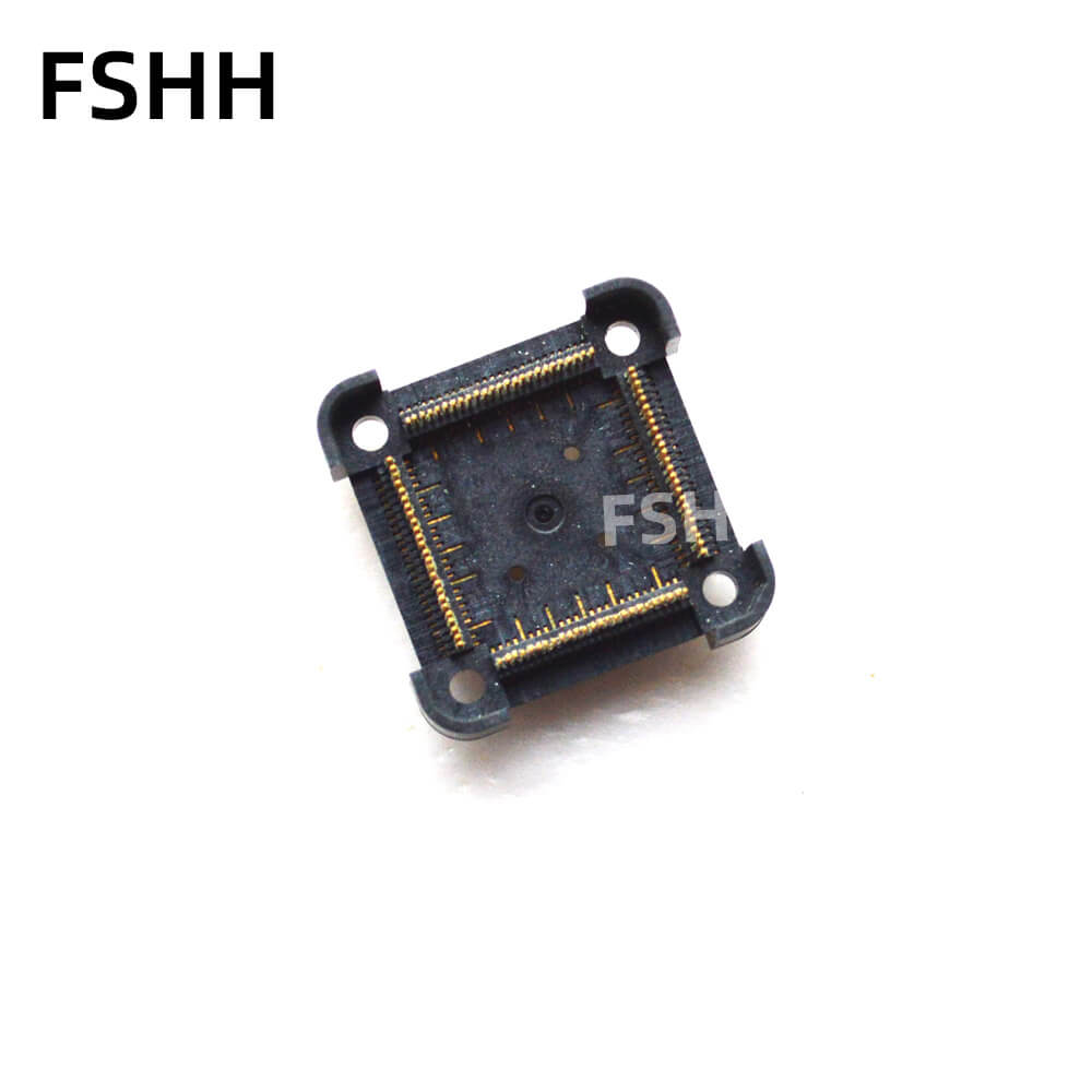 QFP100 SMD Socket HQPACK100 04-692/NQPACK100SD 04-1398/YQPACK100SD 04 ...