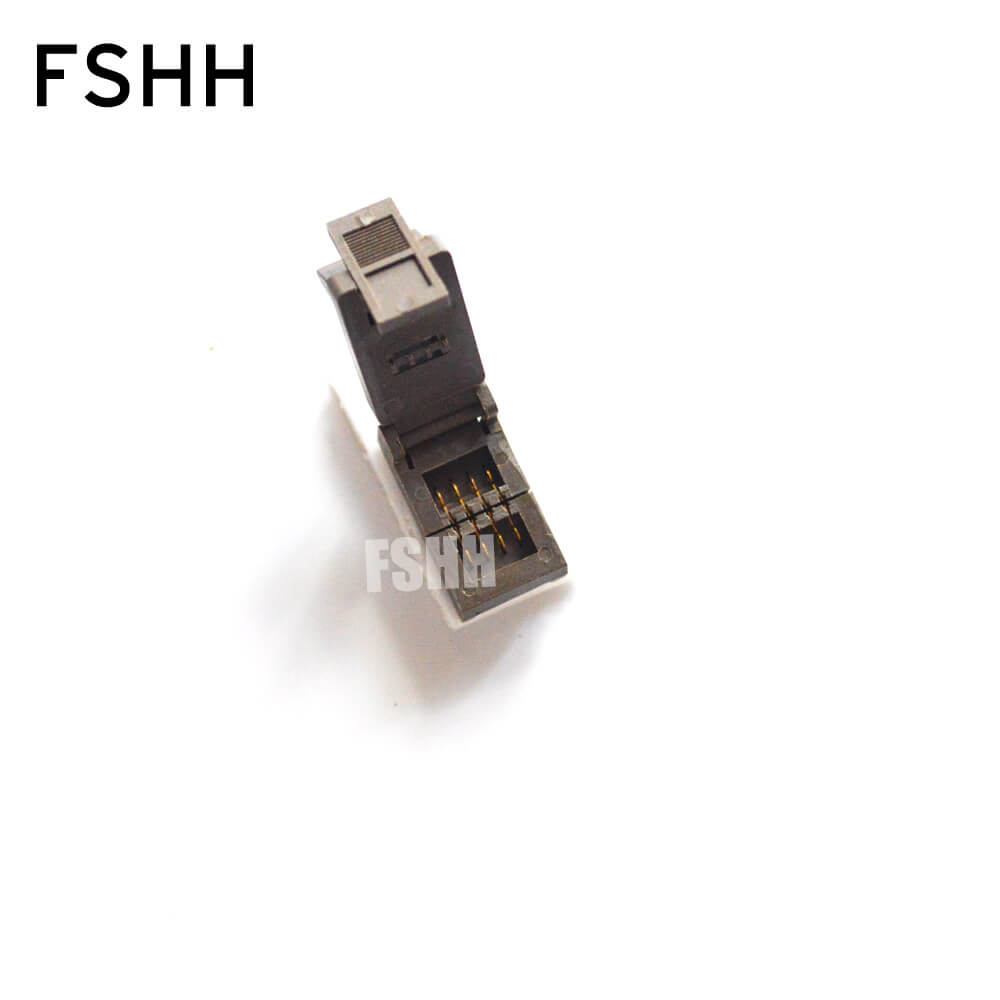 0402 Test Socket Flip Test Seat 0402 Socket Chip Capacitors / Chip ...