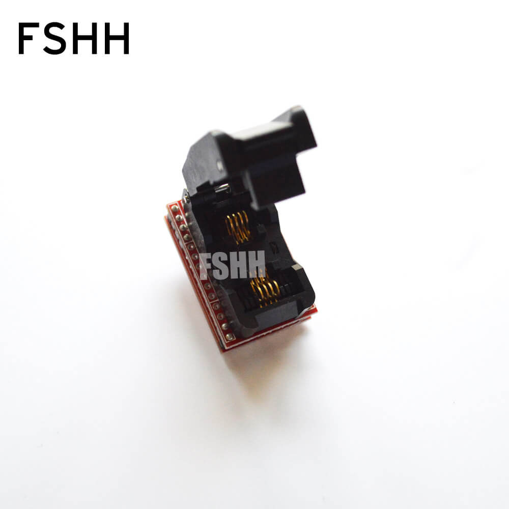 208mil SOP8 To DIP8 Programmer Adapter FP8 SOIC8 Ic Test Socket Pitch 1 ...