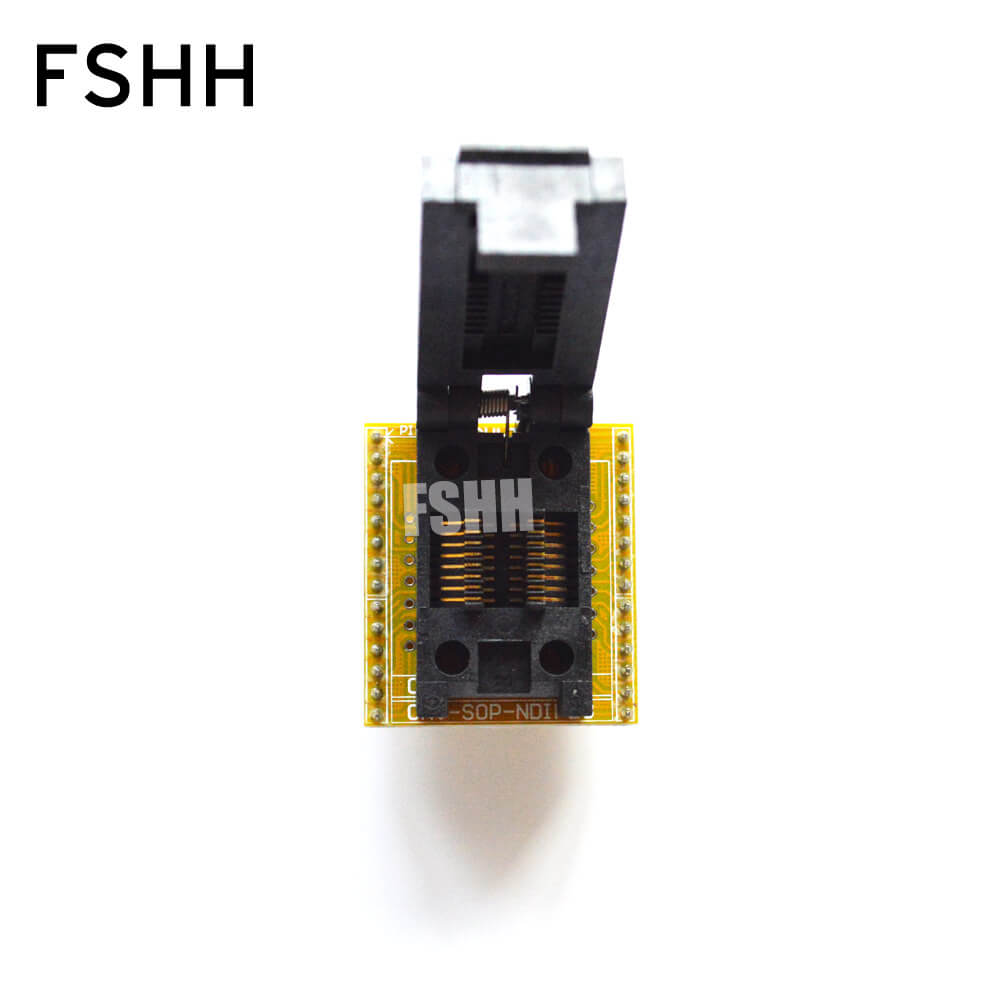 Clamshell SOP16 To DIP16 Test Socket FP16 SOIC16 SOP16 Programmer ...