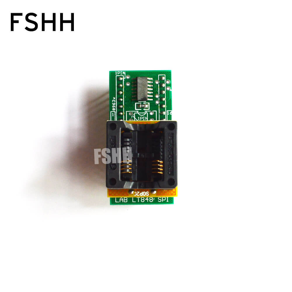 For LT848 Programmer Adapter SPI FLASH Adapter SOP8-DIP 200mil IC Test ...