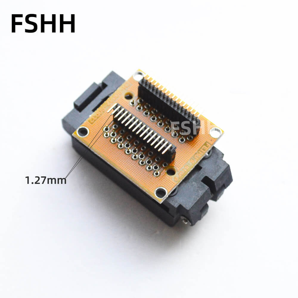 SOP32 To SOP32 Test Socket SOP32 FP32 SOIC32 Ic Socket Width=14.2mm ...