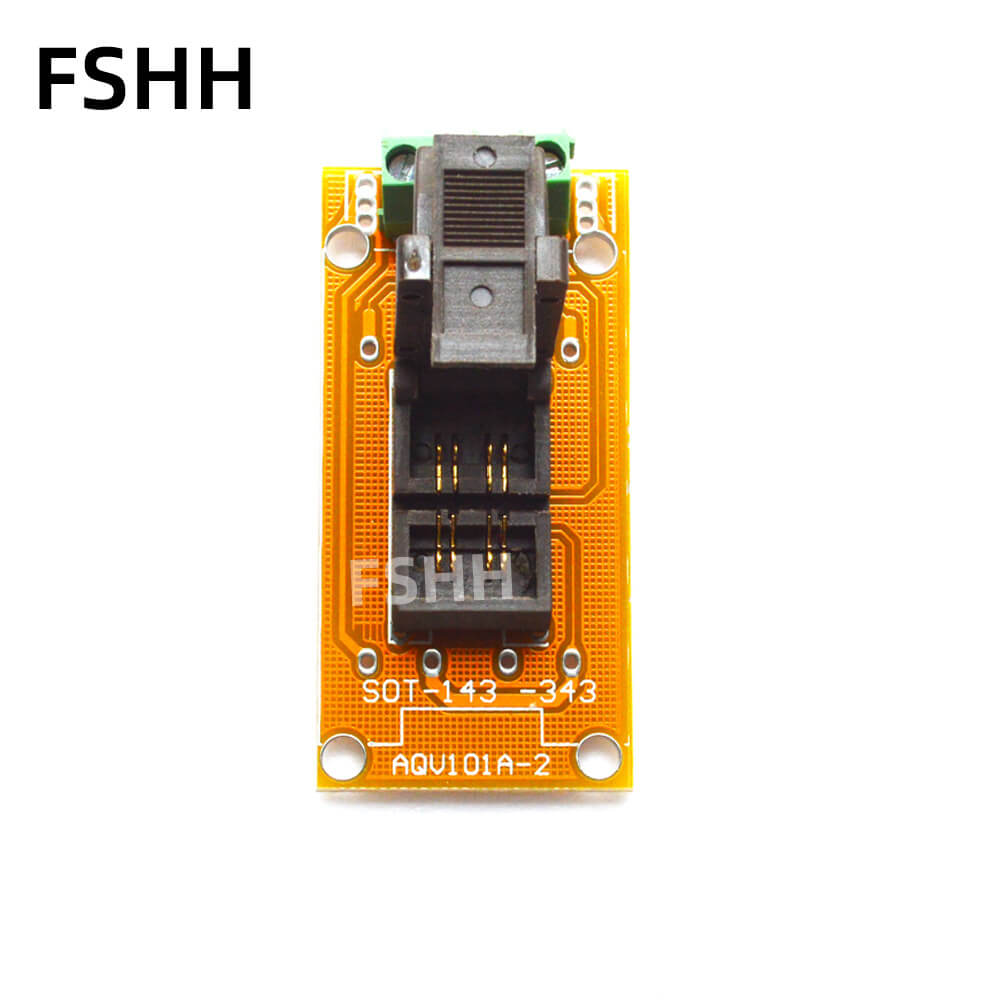 Clamshell SOT143 Socket SOT-143 Test Socket Aging Test Socket With PCB ...