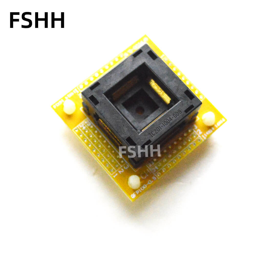 IC201-1004-008 Test Socket TQFP100 QFP100 Socket Pitch 0.5mm - FSHH Store