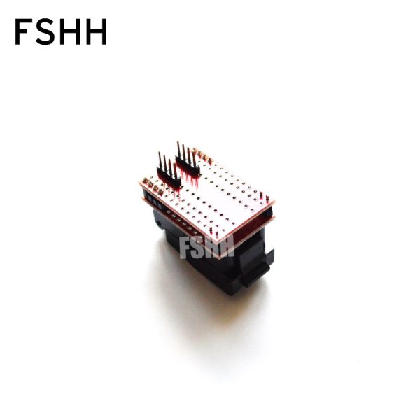 208mil SOP8 To DIP8 Programmer Adapter FP8 SOIC8 Ic Test Socket Pitch 1 ...