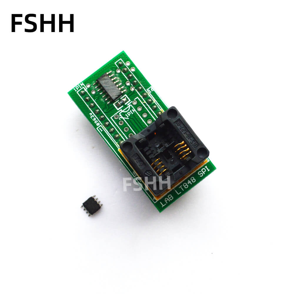 For LT848 Programmer Adapter SPI FLASH Adapter SOP8-DIP 150mil IC Test ...