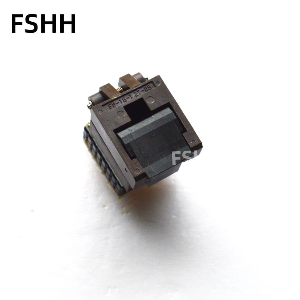 150mil SOP16 To SOP16 Test Socket FP-16-1.27-05 Socket 1.27mm To 1.27mm ...