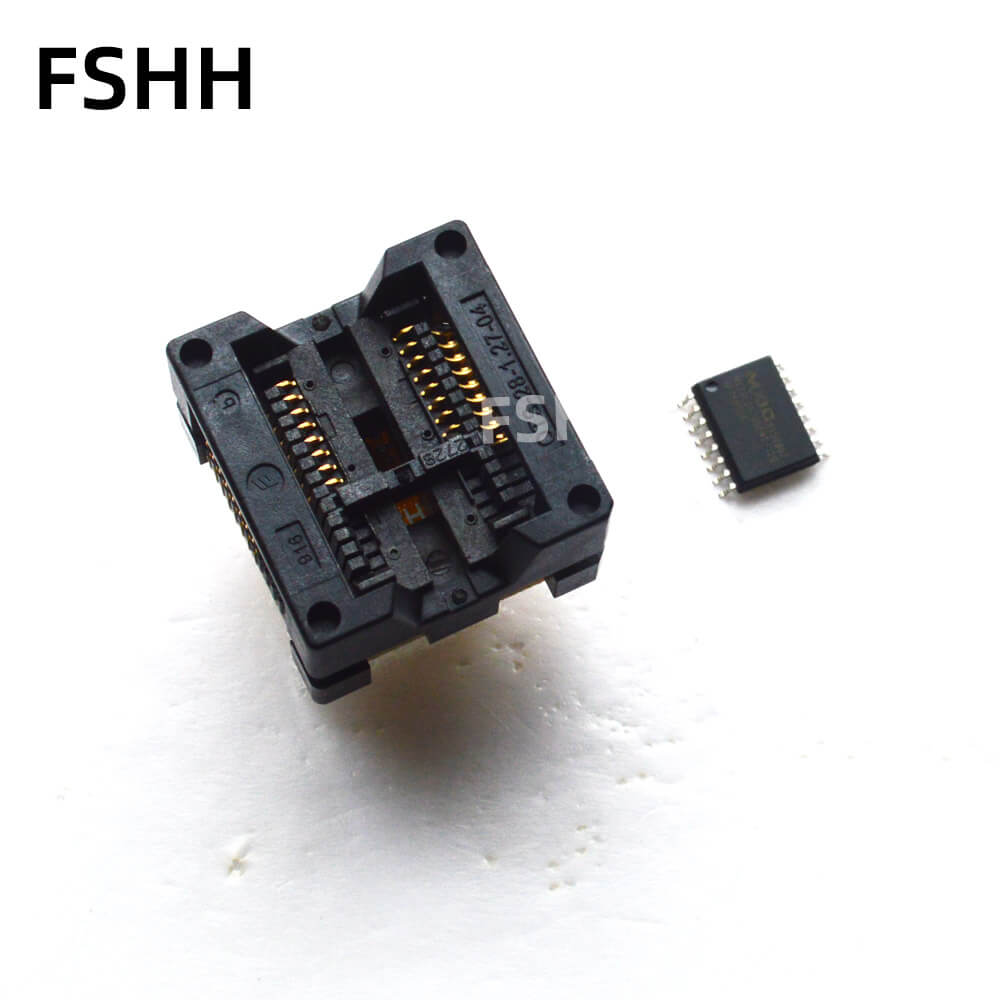 300mil SOP16 To SOP16 Test Socket SOP16/SOIC16/SO16 Socket Pitch 1.27mm ...