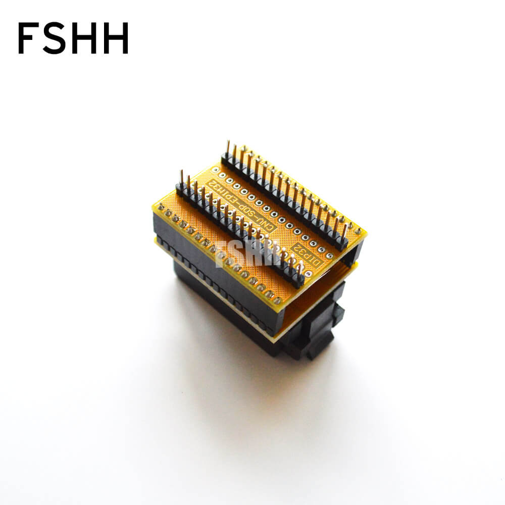 FP-32-1.27-06 SOP32 To DIP32 Programmer Adapter FP32/SOIC32 Adapter ...