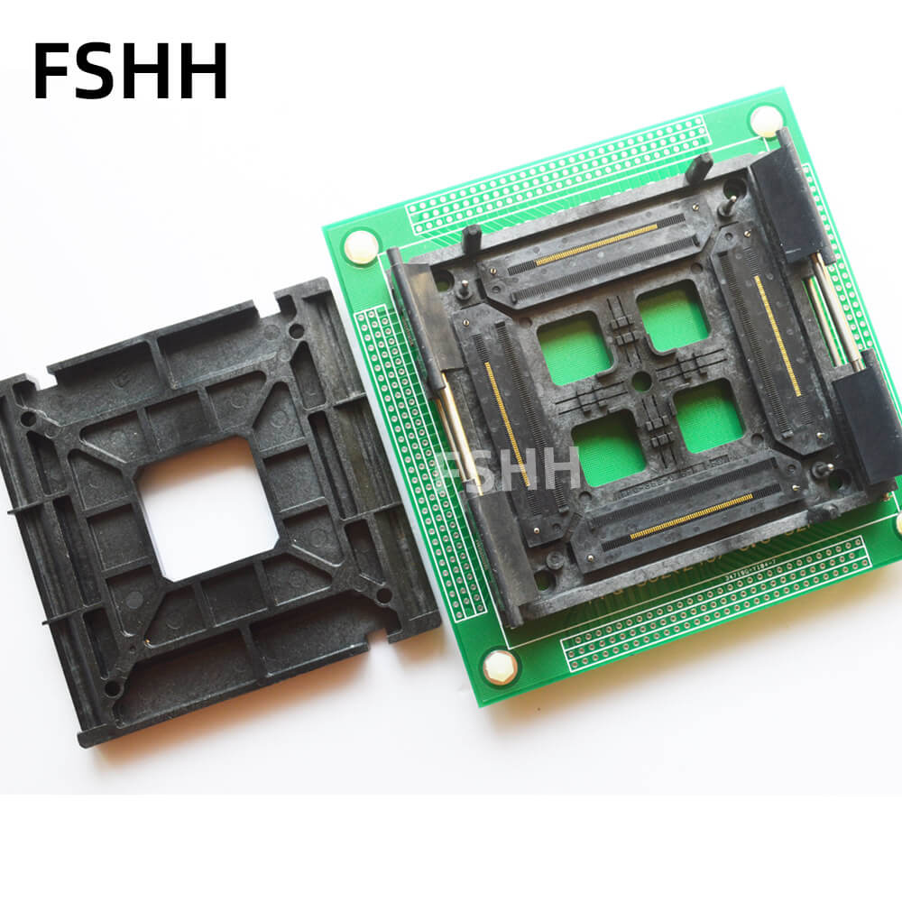 FPQ240 TQFP240 QFP240 LQFP240 Ic Test Socket Pitch 0.5mm FPQ-240-0.5 ...