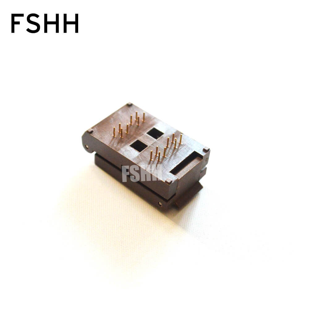 FP-1.27-8-2 IC Test Socket/FP-1.27-8 FP8 SOP8 SOIC8 SO8 Burn-in Socket ...