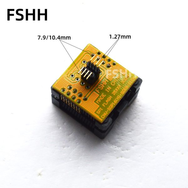 300mil SOP16 To SOP16 Test Socket SOP16/SOIC16/SO16 Socket Pitch 1.27mm ...