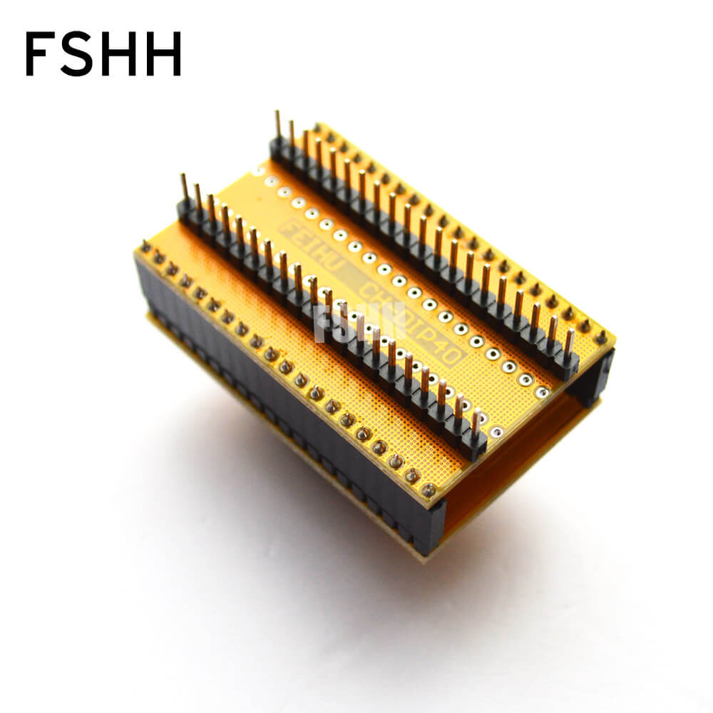 Clam-Shell Socket QFN40 Adapter WSON40 DFN40 MLF40 QFN40-DIP40 ...